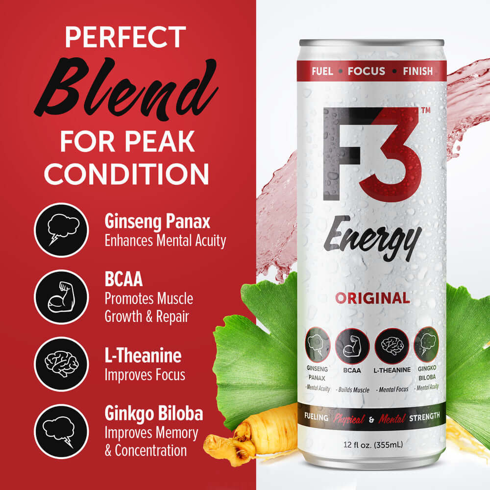 Home F3 Sports Energy Drink | 12 Pack